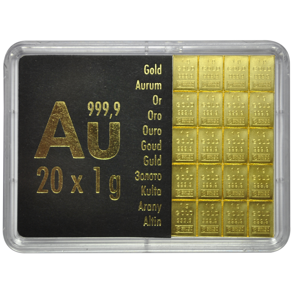 Lingotin Combibar 20g Or - Monaco