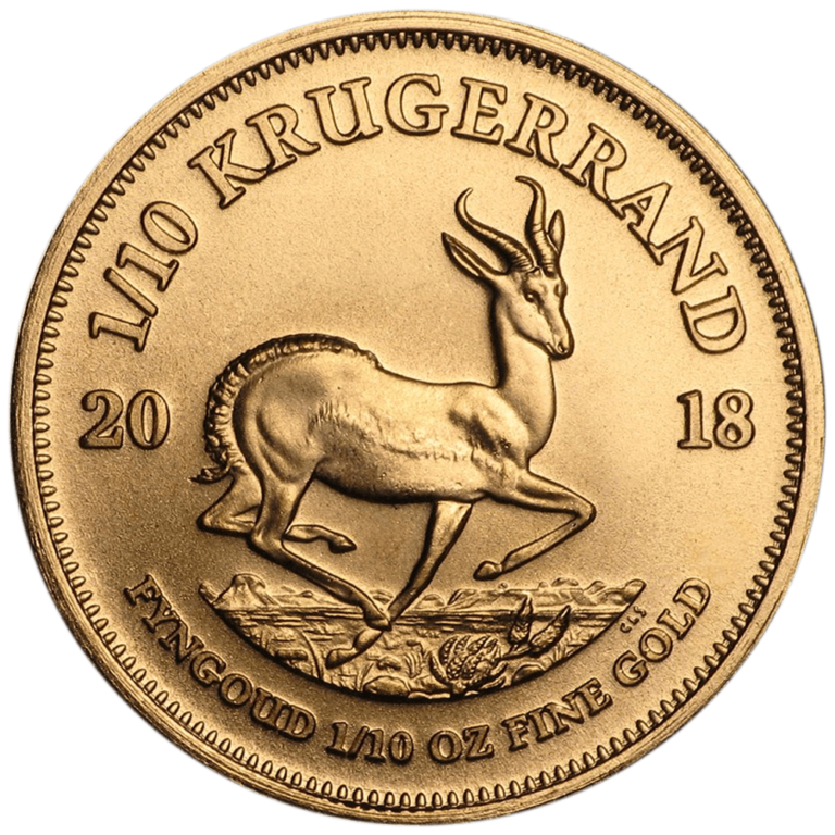 Krugerrand 1/2 Once Or - Saint-Brieuc
