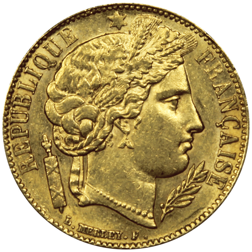 20 Francs Napoléon – Godot & Fils Versailles